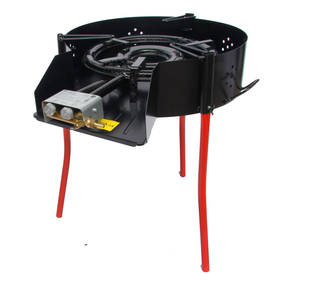 The Paella Company - Multi-function Windshield & Open Fire Enclosure 40cm