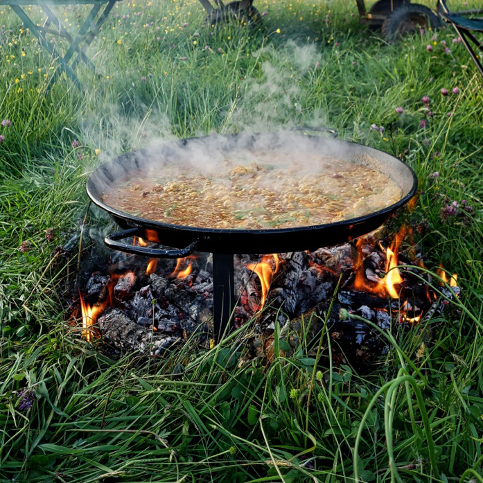 The Paella Company - 35cm Round Open Fire Tripod